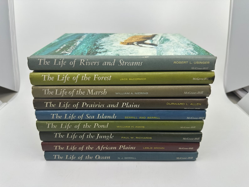 Our Living World of Nature Vintage Books on Natural Environments ...