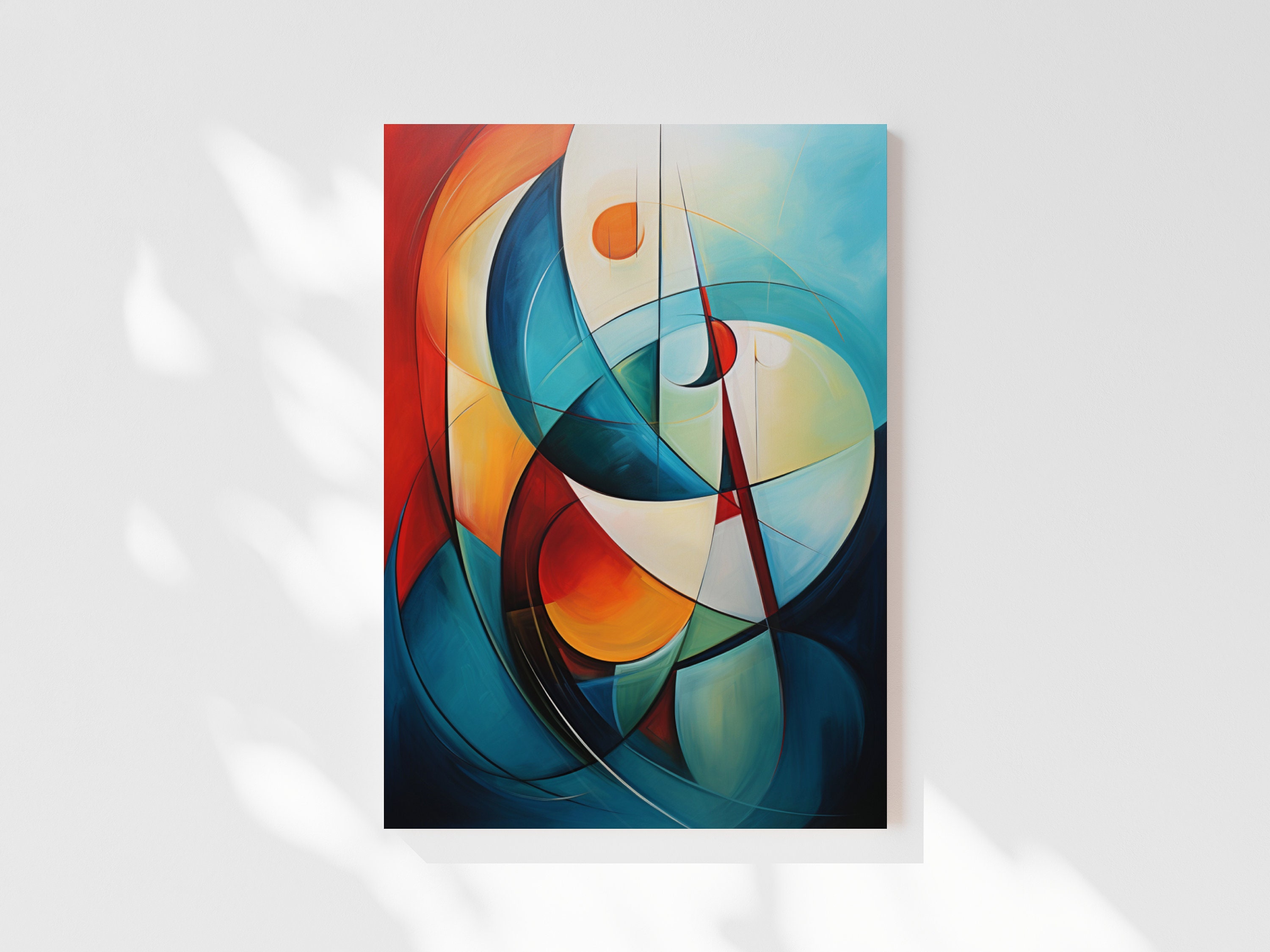 Imaginary Arte "colored Thoughts", Abstract Art, Modern Art, Digital ...