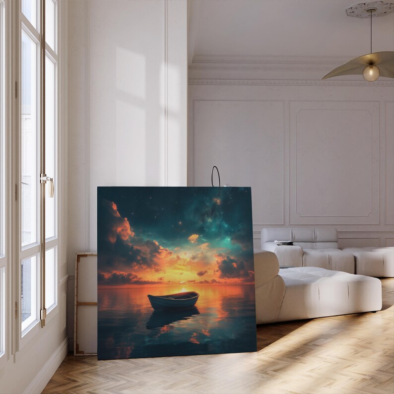 Imaginary Arte "floating Thought" Digital Art Print - Etsy