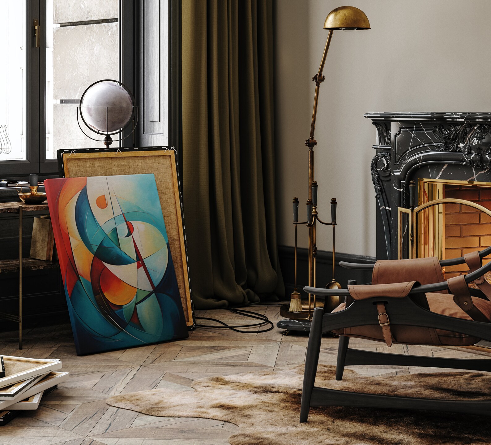 Imaginary Arte "colored Thoughts", Abstract Art, Modern Art, Digital ...