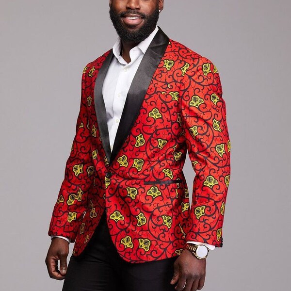 Ankara Jacket - Etsy