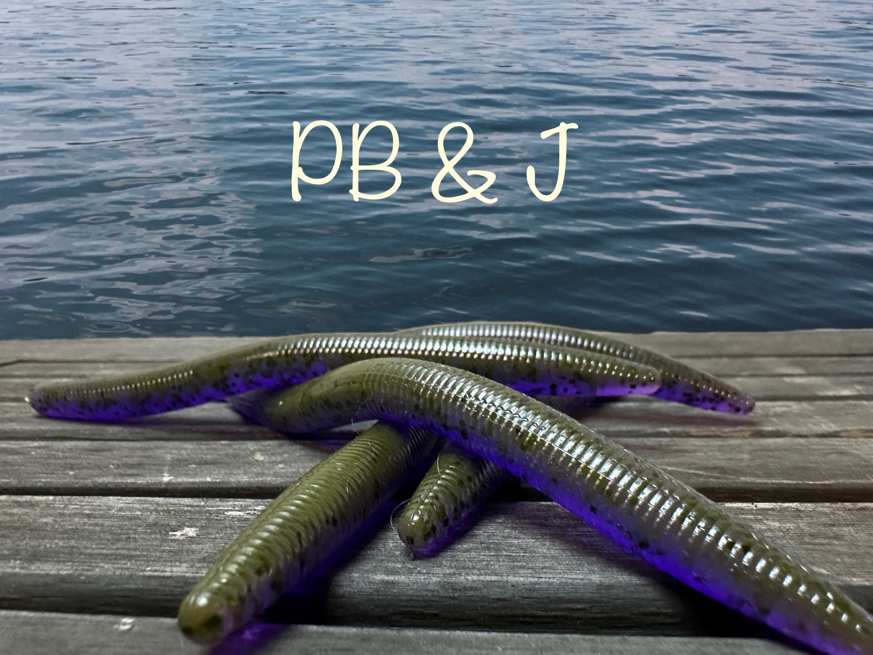 5" Stick Bait, Senko Style Custom Color Bass Lures With Salt and ...