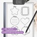 Sticky Notes for Supernote Templates | Minimalistic Supernote A5x A6x ...
