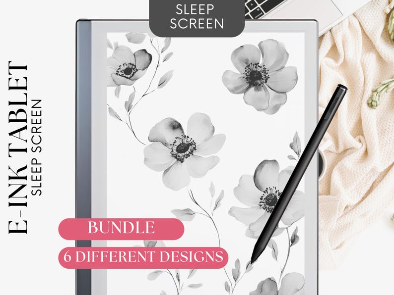 Sleep Screens for Remarkable 2, Paper Pro & Supernote | Watercolor ...