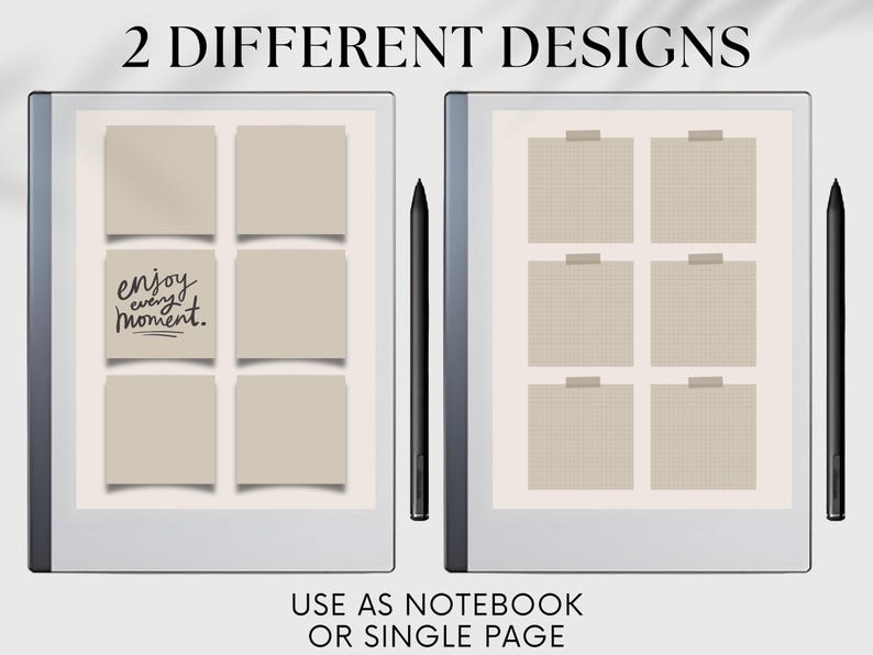 Sticky Notes for Remarkable 2 Template Adhesive Sticker Note, Eink List ...