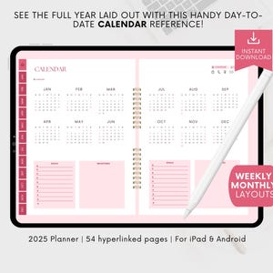 2025 Digital Planner Dated Goodnotes Template & Notability Planner for ...
