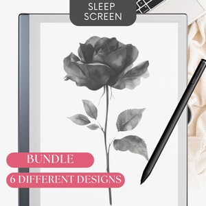 Sleep Screens for Remarkable 2, Paper Pro & Supernote | Watercolor ...