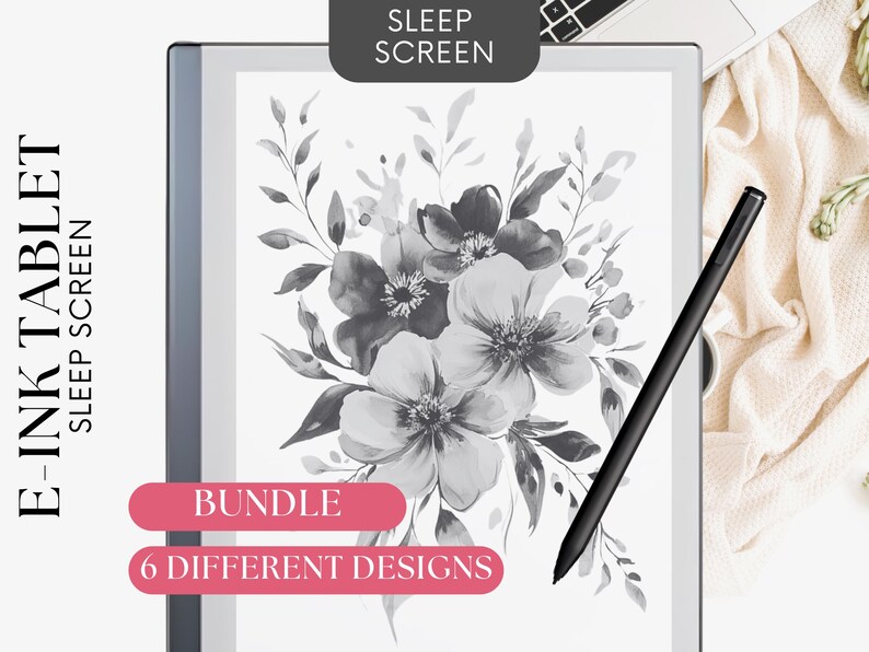 Sleep Screens for Remarkable 2, Paper Pro & Supernote | Watercolor ...