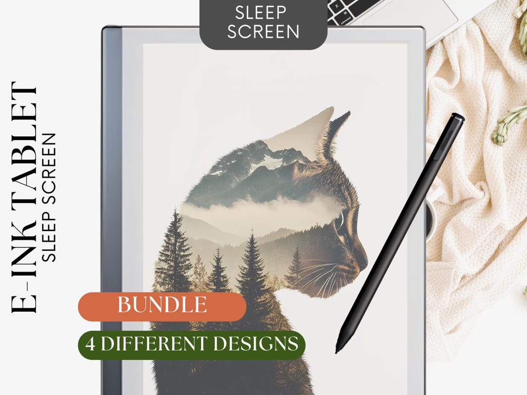 Colored Sleep Screens for Remarkable Paper Pro | Watercolor Minimalist ...