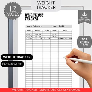 For Supernote A5x A6x Nomad | Minimalistic Supernote Weight Loss ...