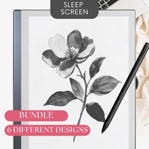 Sleep Screens for Remarkable 2, Paper Pro & Supernote | Watercolor ...