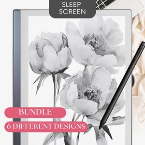 Sleep Screens for Remarkable 2, Paper Pro & Supernote | Watercolor ...