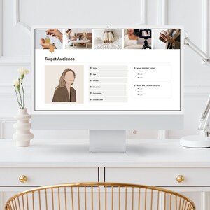 Notion Template UGC Dashboard | Minimalistic Notion UGC Social Media Planner, Faceless Marketing ...