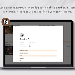 Dnd 5e Notion Template, Dnd Character Sheet Notion Dashboard, Digital ...