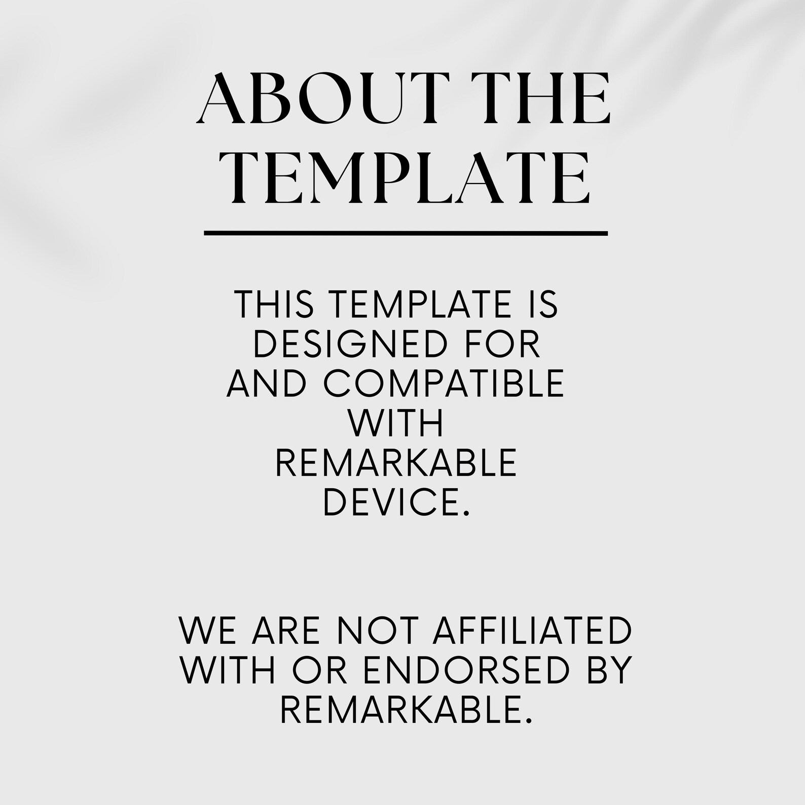 For Remarkable 2 Templates Cleaning Planner | Minimalistic Remarkable ...