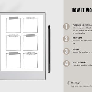 Sticky Notes for Supernote Templates | Minimalistic Supernote A5x A6x ...