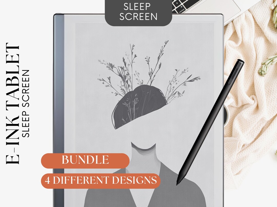 Sleep Screen Templates for Remarkable 2 & Supernote A5x A6 | Minimalist ...