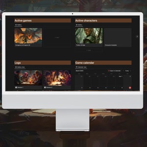 Notion Template D&D 5e, Dnd Character Sheet Notion Dashboard Voor ...