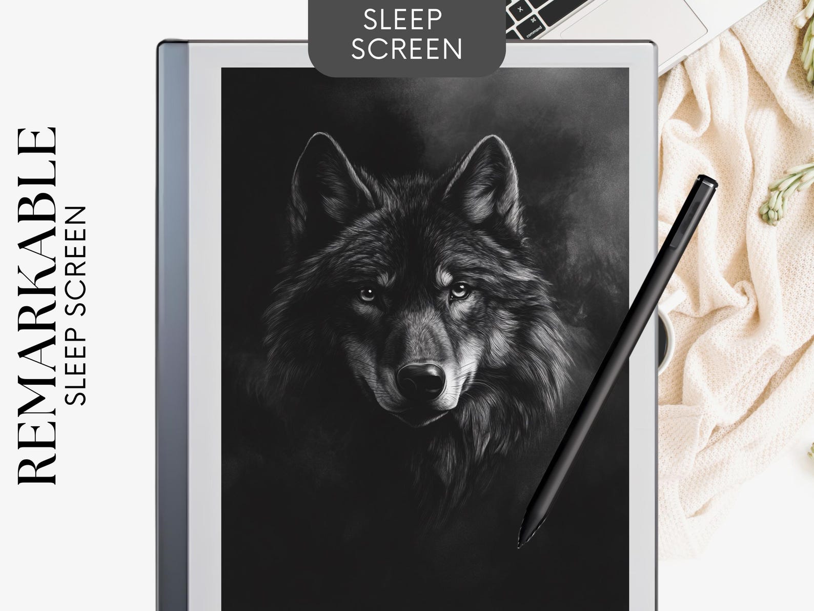 Sleep Screen for Remarkable 2 Templates, Suspended Screen Fits ...