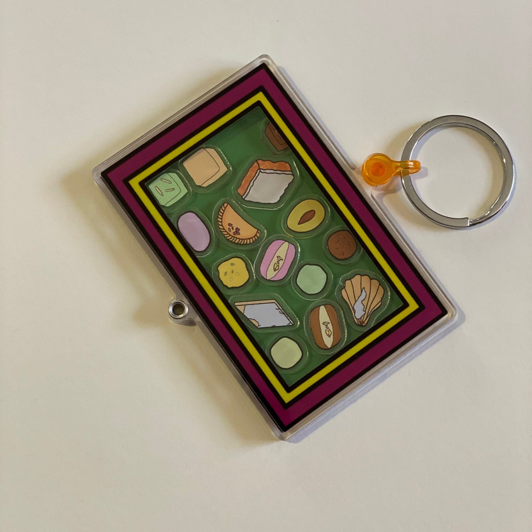 Refillable Shaker Keychain, Mithai Box With Different Mithai Charms ...