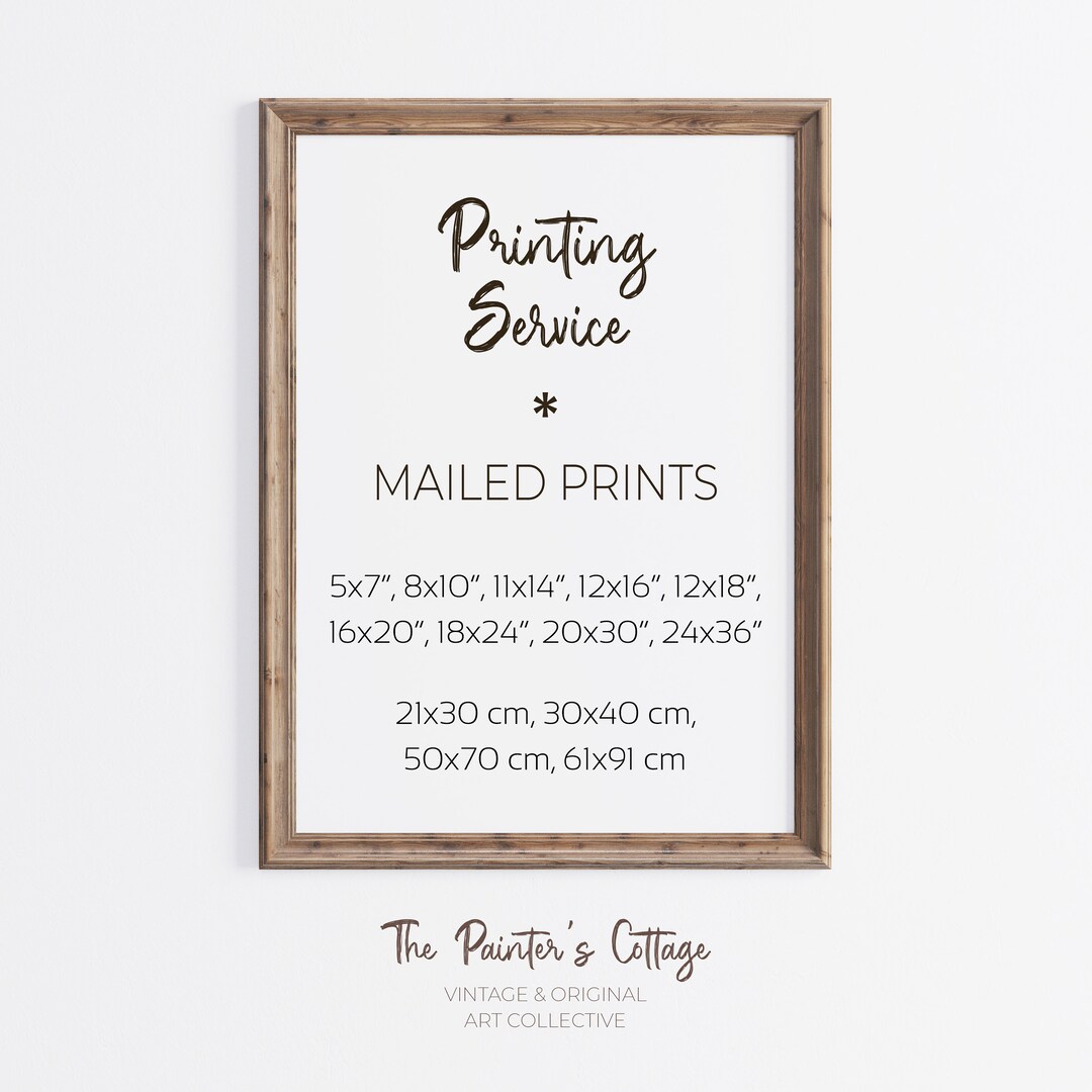 Printing Service, Mailed Print, Print and Mail, Print and Ship, Printed ...