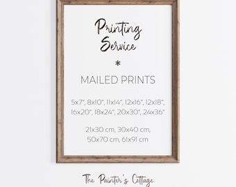 Print and Mail Any Design, 11 X 14 Inch Print, Print and Ship Artwork ...