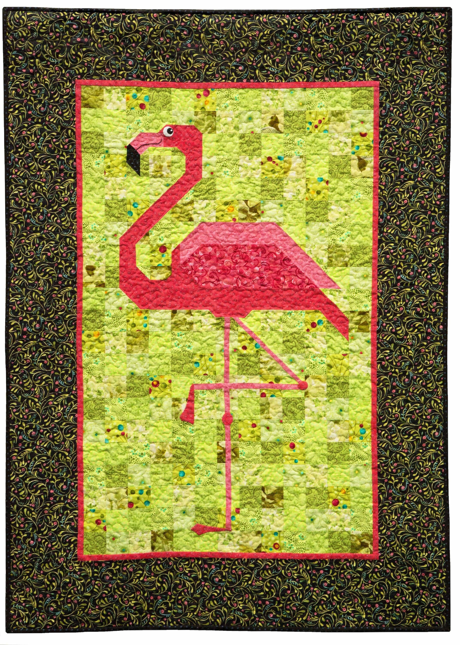 Floyd the Flamingo, Quilt Pattern - Etsy