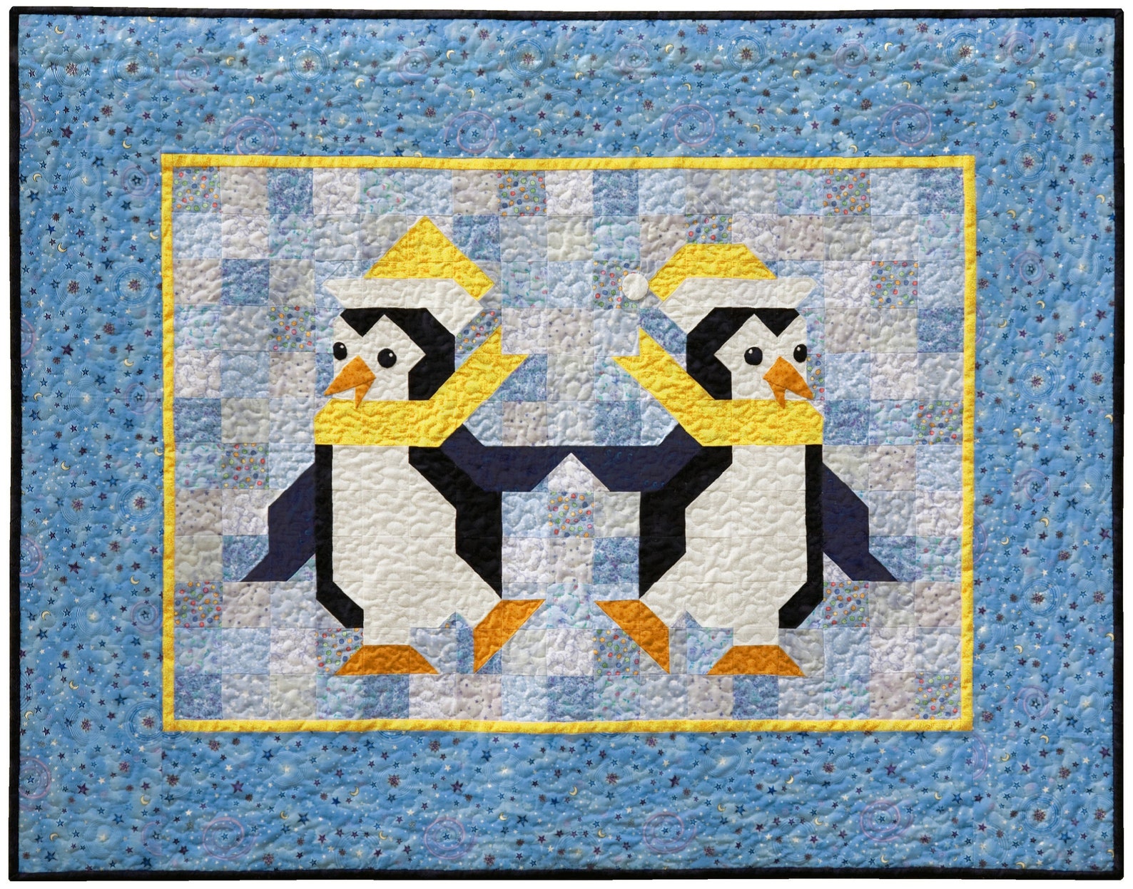 Penguins, Fred and Ginger, Quilt Pattern - Etsy