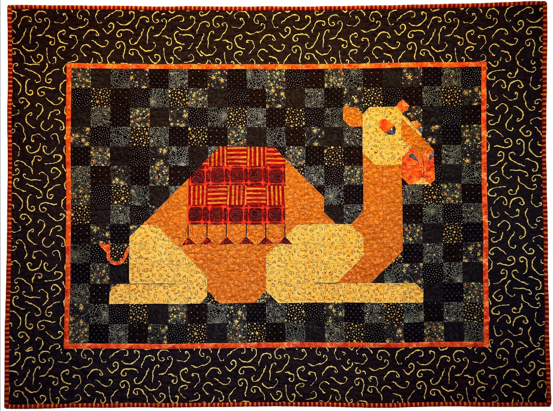 Godfrey the Camel, Quilt Pattern - Etsy
