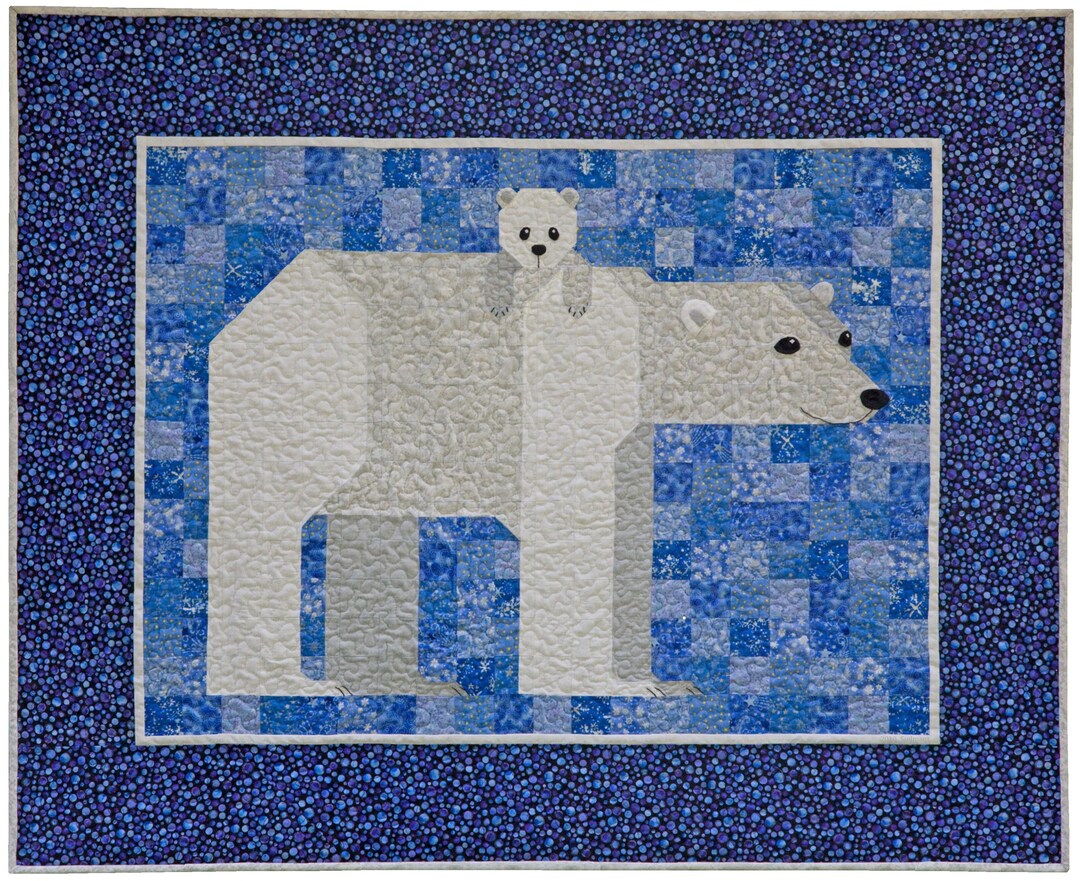 Inu and Vic Polar Bears, Quilt Pattern - Etsy