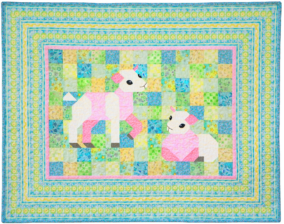Bo and Peep the Sheep, Quilt Pattern - Etsy