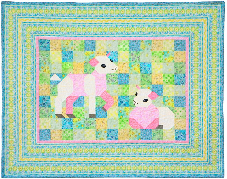 Bo and Peep the Sheep, Quilt Pattern - Etsy