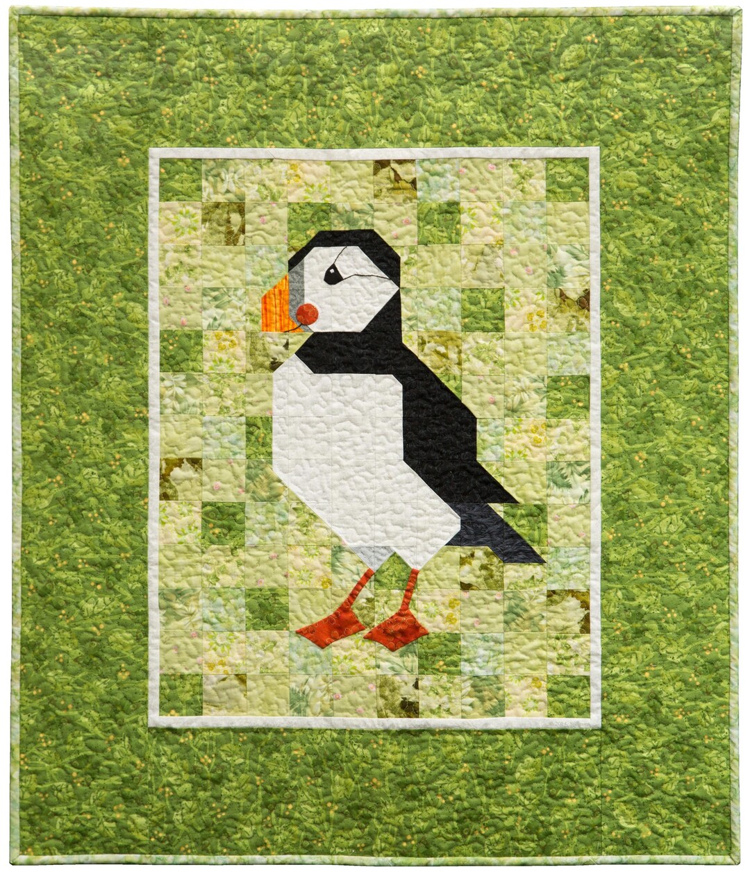 Pepper the Puffin, Quilt Pattern - Etsy