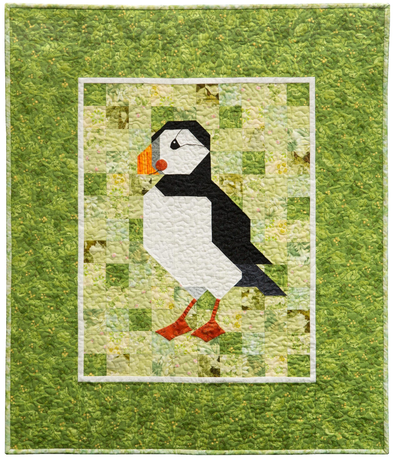 Pepper the Puffin, Quilt Pattern - Etsy