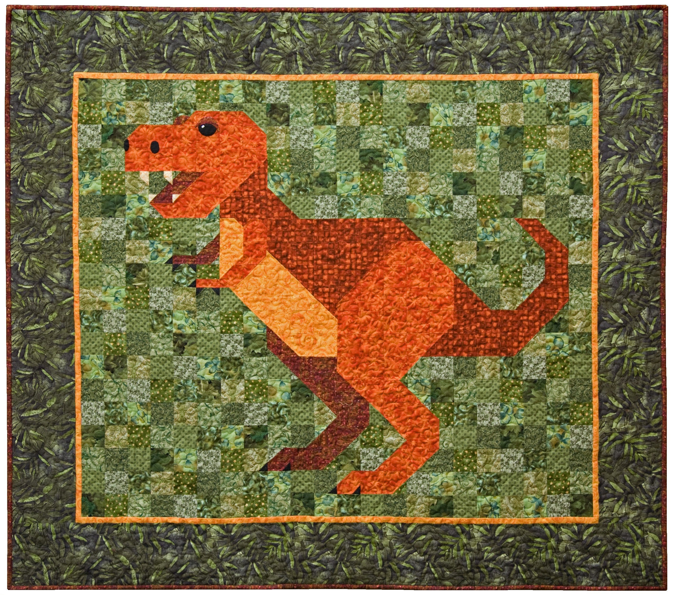 Gus the T-rex, Quilt Pattern - Etsy