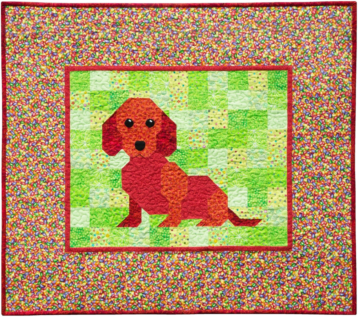 Beau the Dachshund, Quilt Patterns - Etsy
