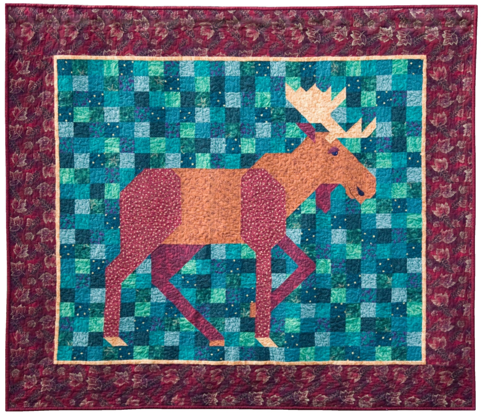 Hector the Moose, Quilt Pattern - Etsy