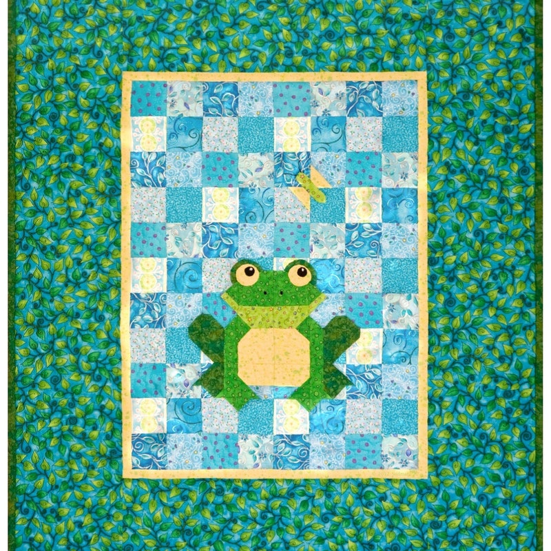 Frog Quilt Pattern - Etsy