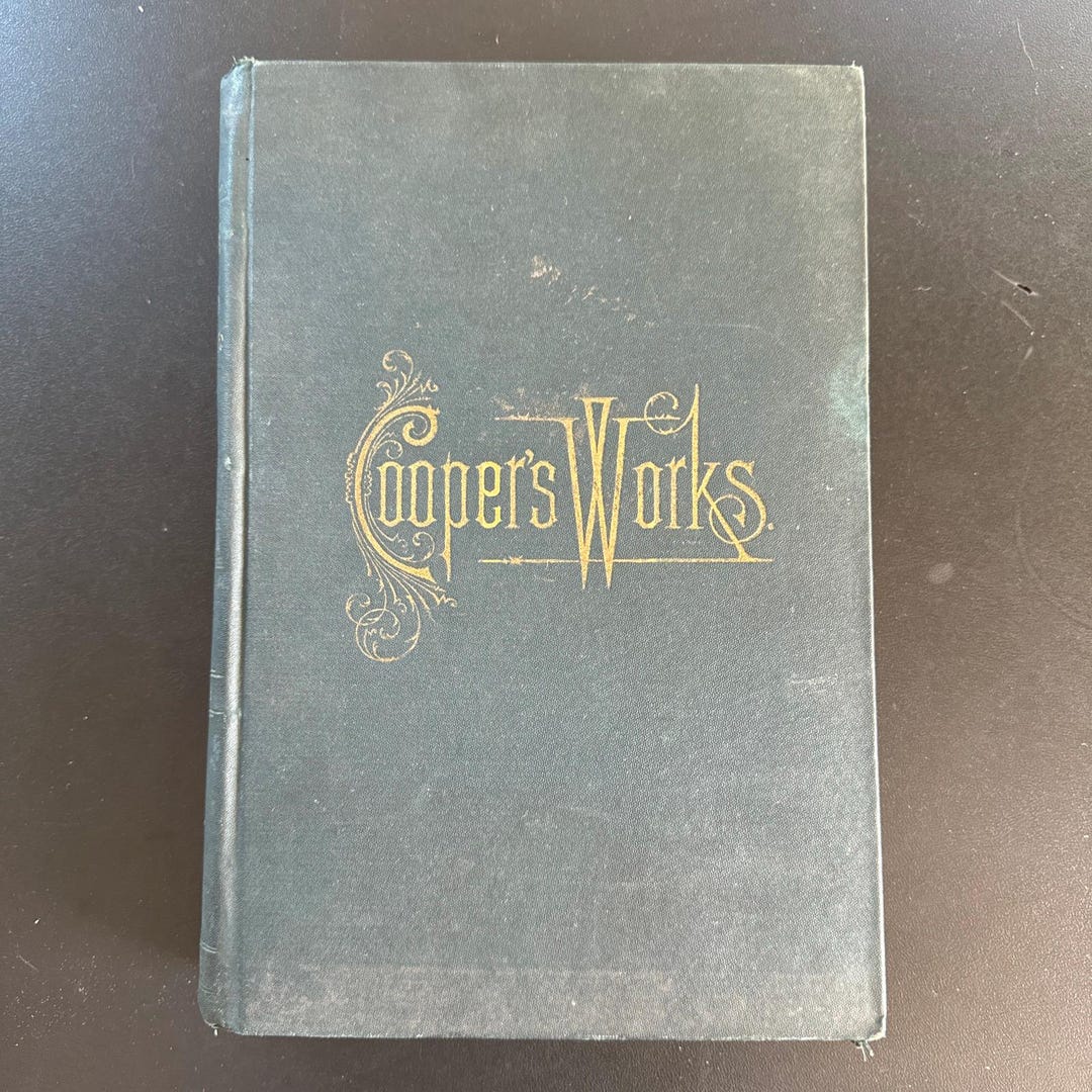 Cooper's Works YOU CHOOSE Volume James Fenimore Cooper Antique HC 1892 ...