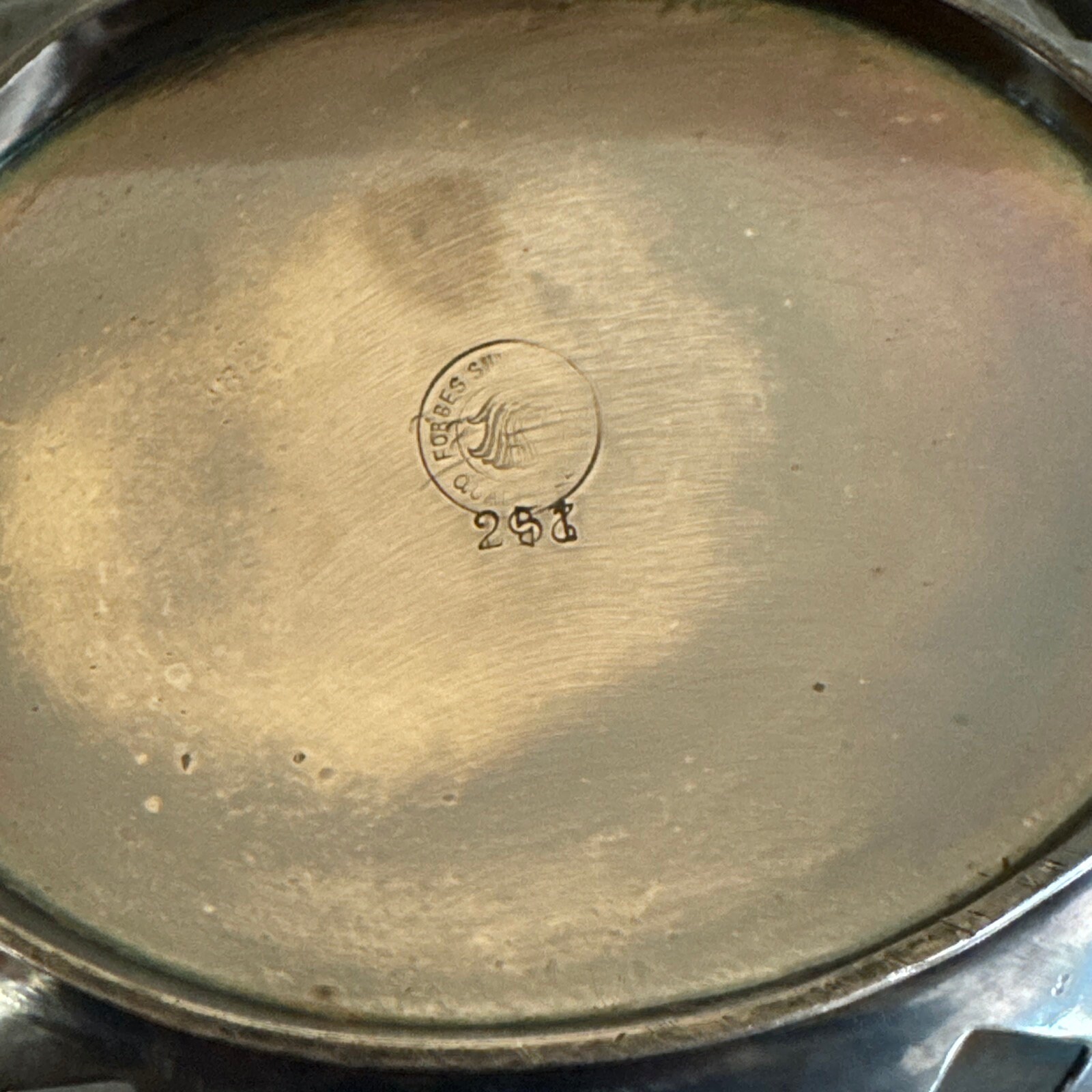 Antique Signed Forbes Silver CO Quadruple Plated #252 Basket Hinged ...