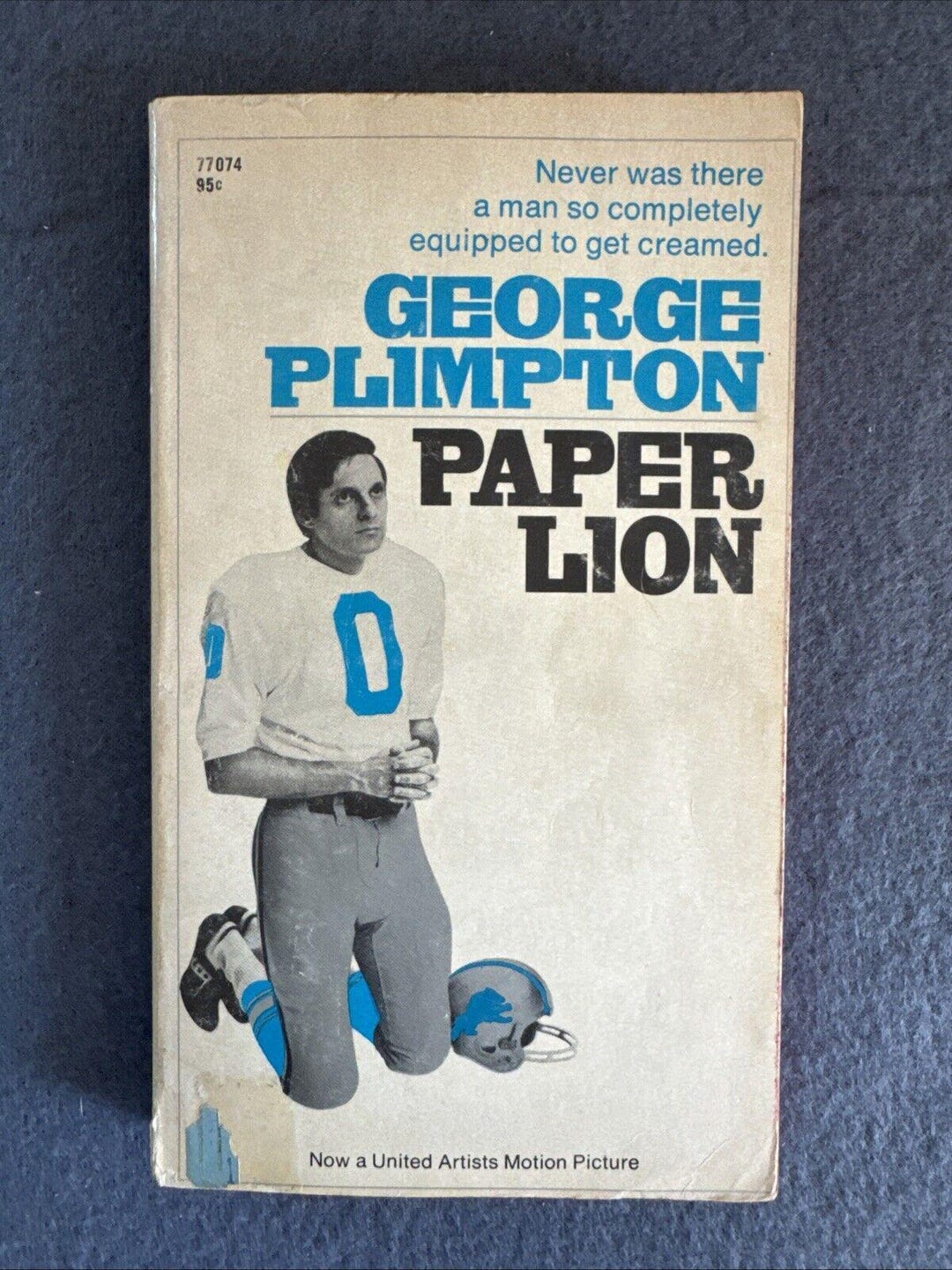 Paper Lion by George Plimpton (1968 Paperback) Pocket Books - Etsy