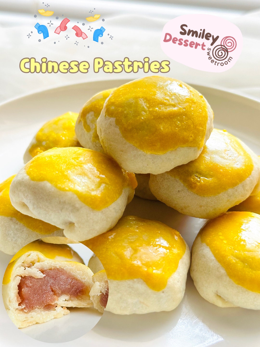 Chinese Pastries Homemade, Made to Order, Fresh Baking, Moon Cakes With ...