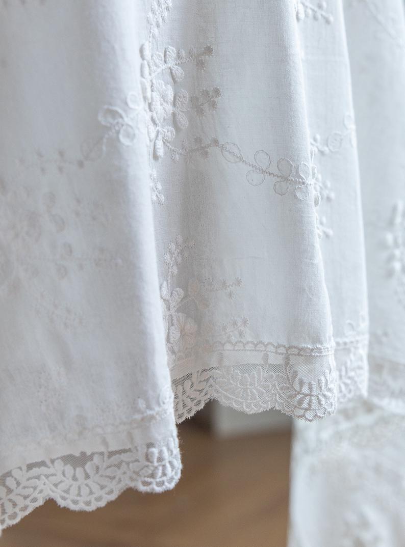 White Lace Tablecloth,lace Embroidery Tablecloth,round Tablecloth ...