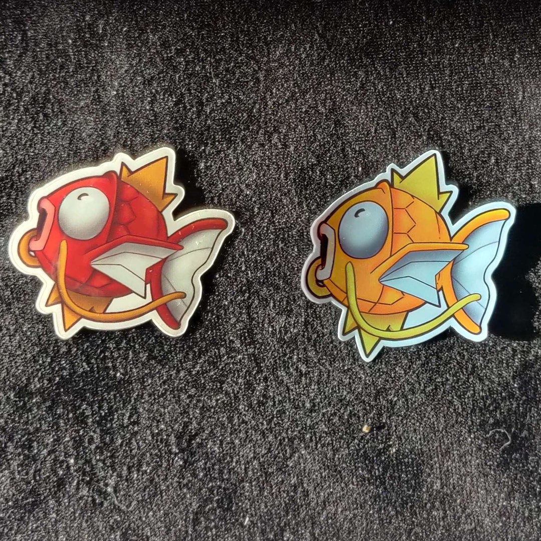 Magikarp Shiny Magikarp Pokemon Sticker - Etsy