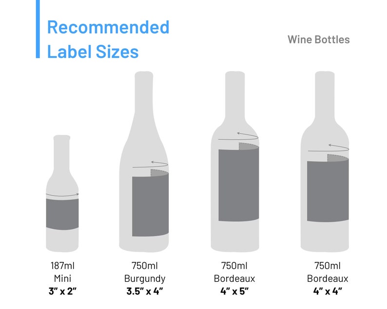 PRINTED Wine Bottle Label, Pairs Well With a New Home Wine Label ...