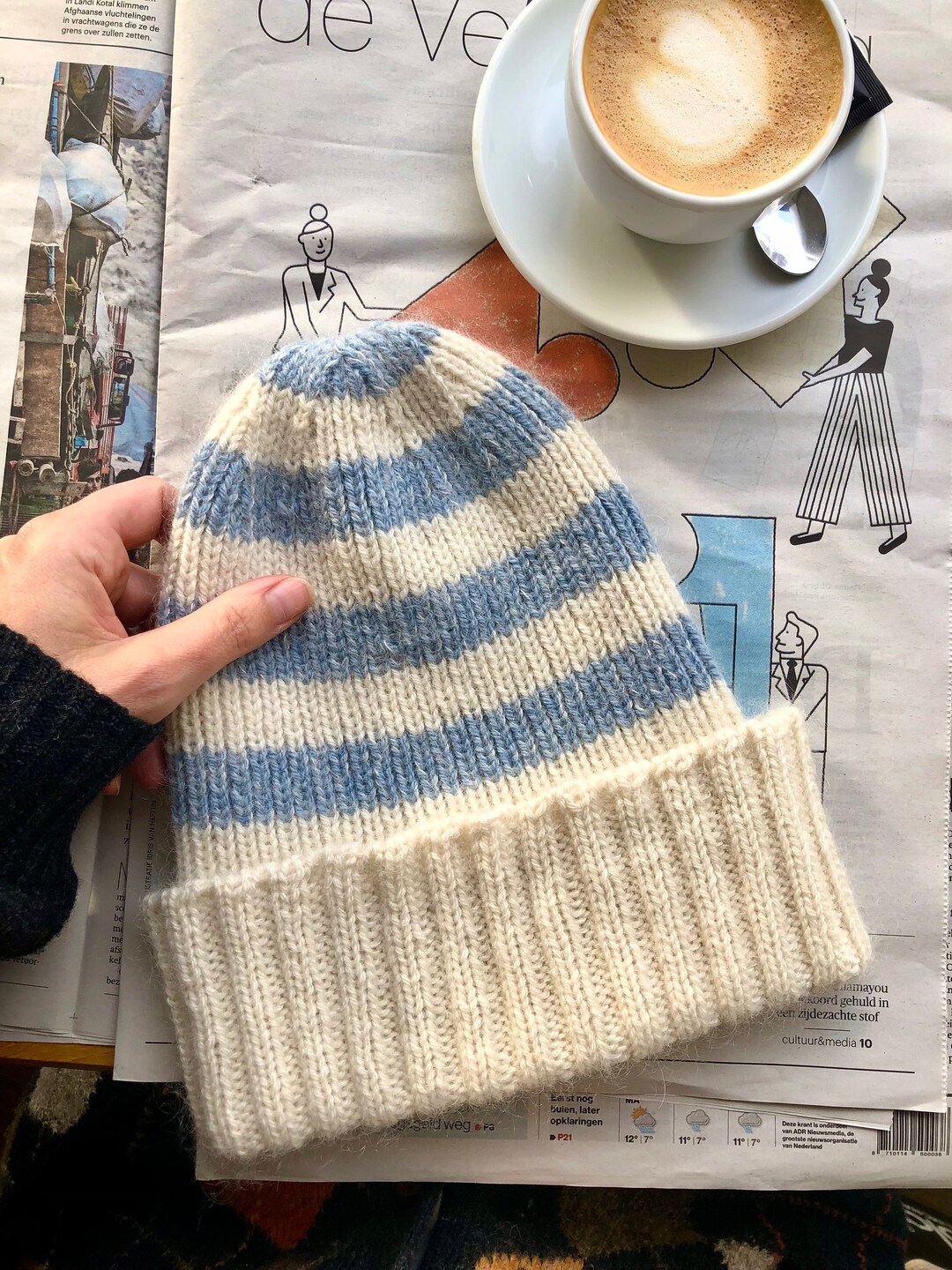 Jip's Hat Knitting Pattern (adults & Kids) Digital Pdf in EN DE NL - Etsy