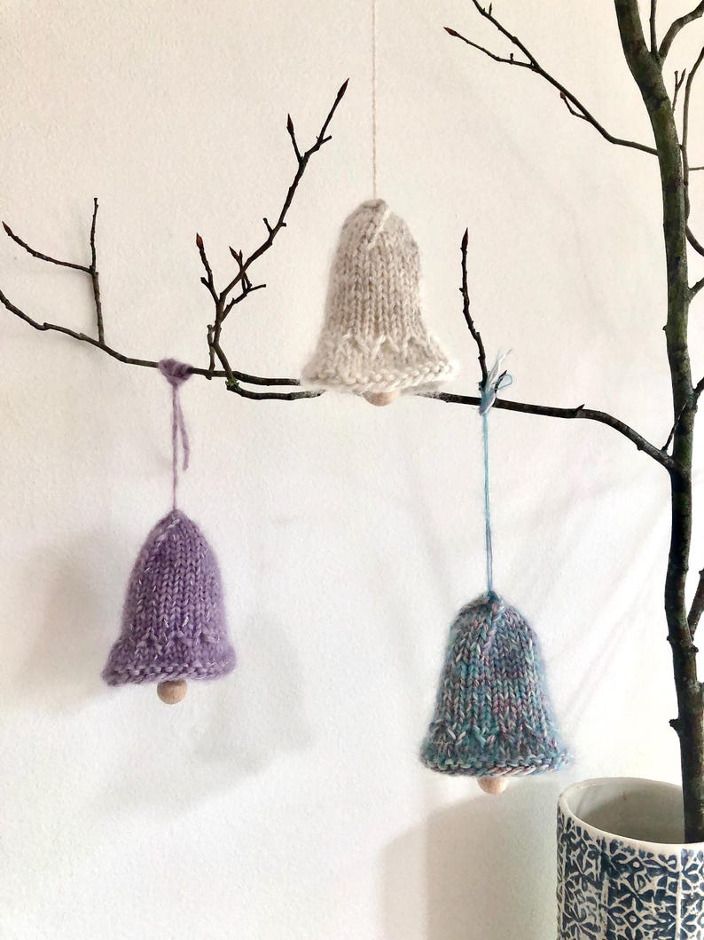 Knitting Pattern Christmas Bell (digital Pdf, EN DE NL) - Etsy
