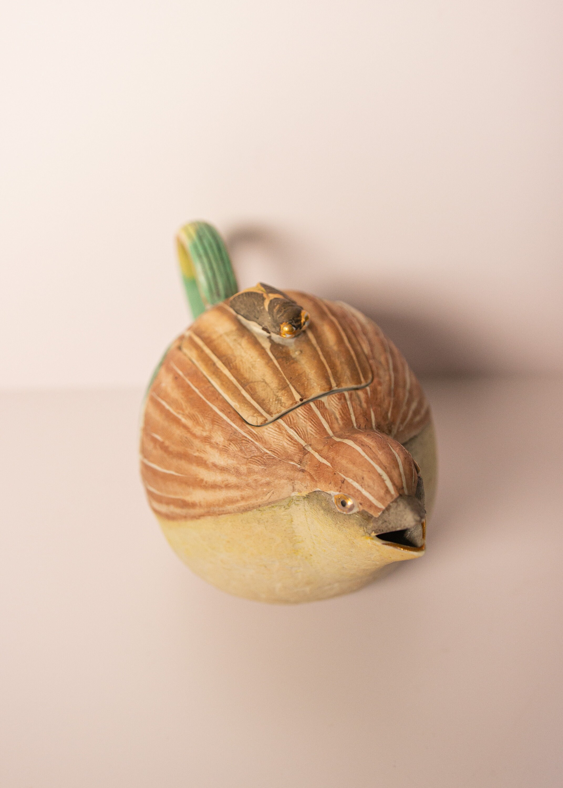 Vintage 1940s Quail Bird Teapot With Firefly Antique - Etsy