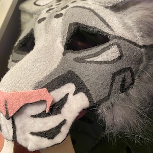 Saber Tooth Mask - Etsy