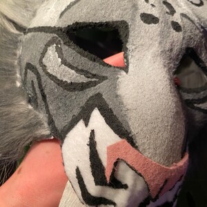 Saber Tooth Mask - Etsy